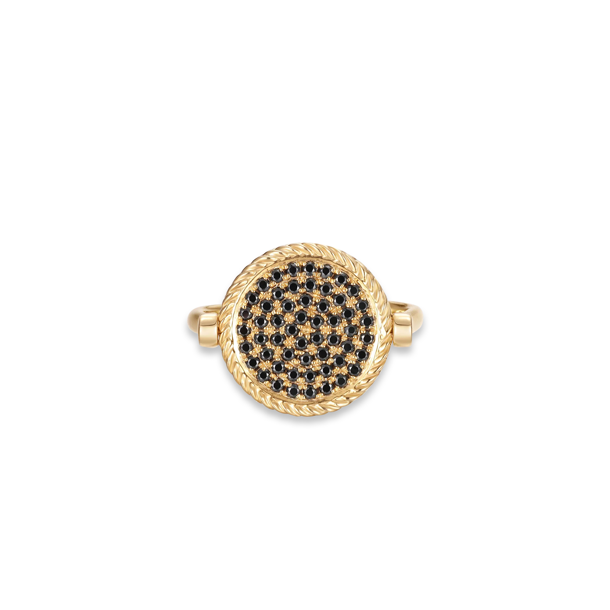 Disc Rotating Diamond Ring | PASCAL