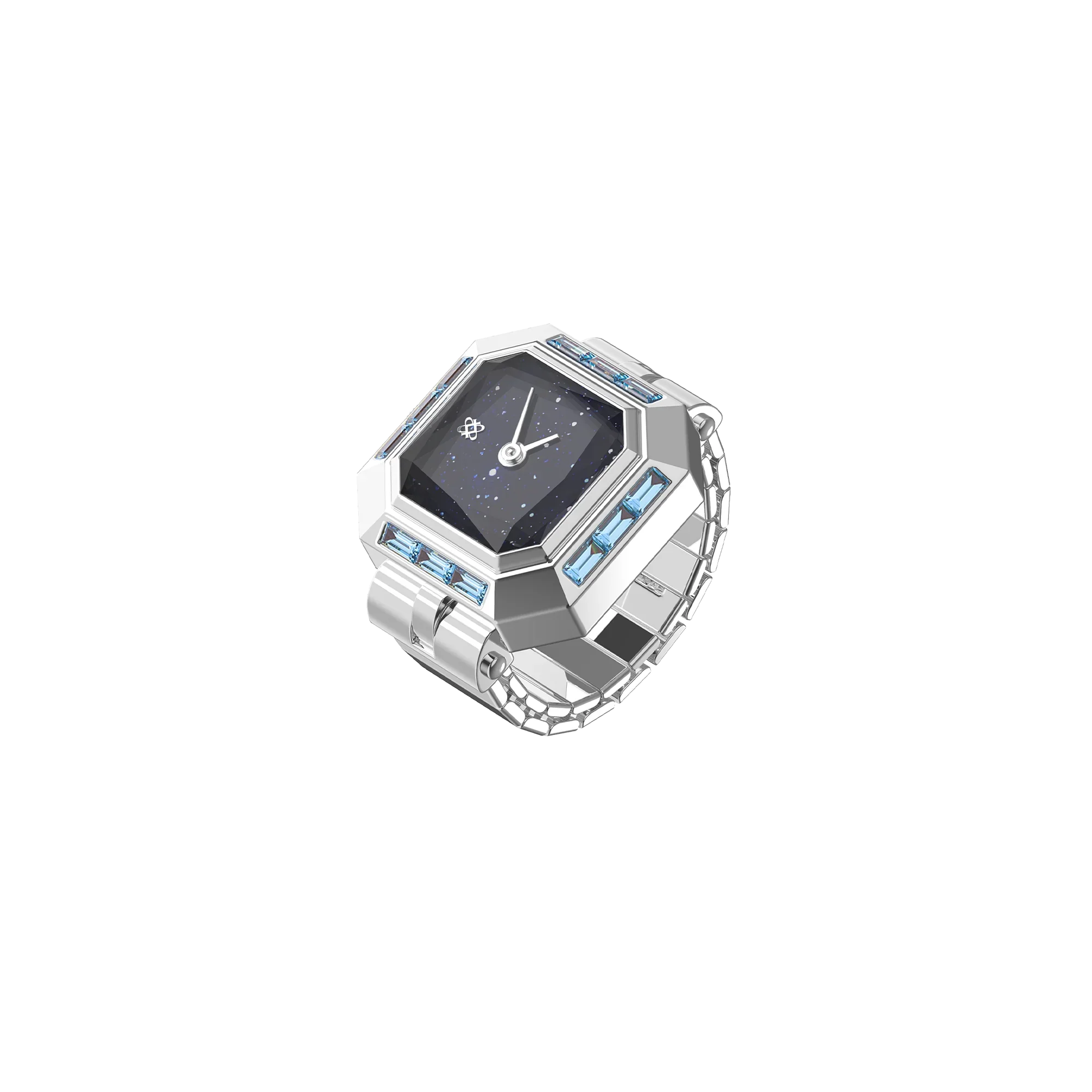 Sofia Prism Cocktail Watch Ring | PASCAL
