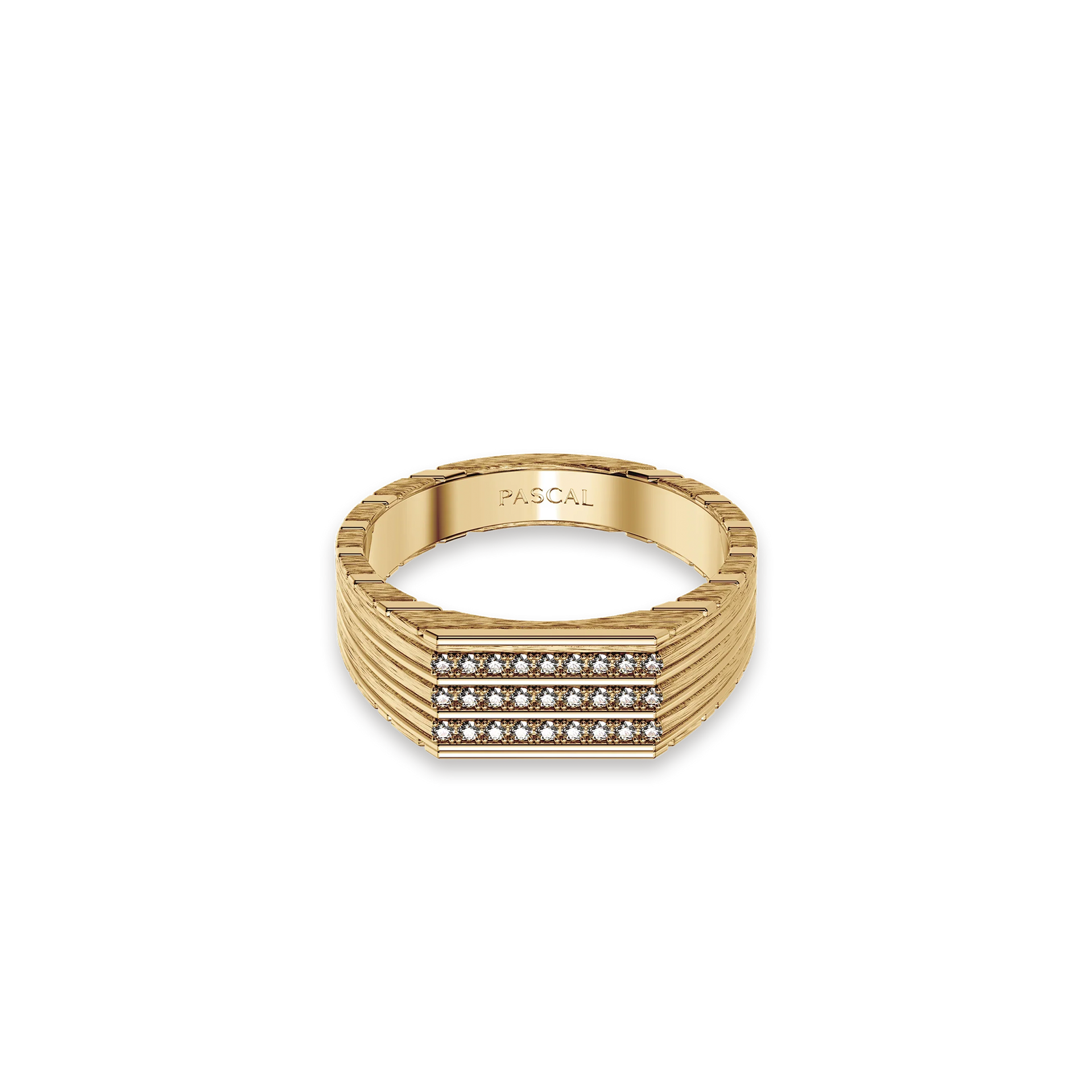 Geo Gemstone Signet Ring | PASCAL