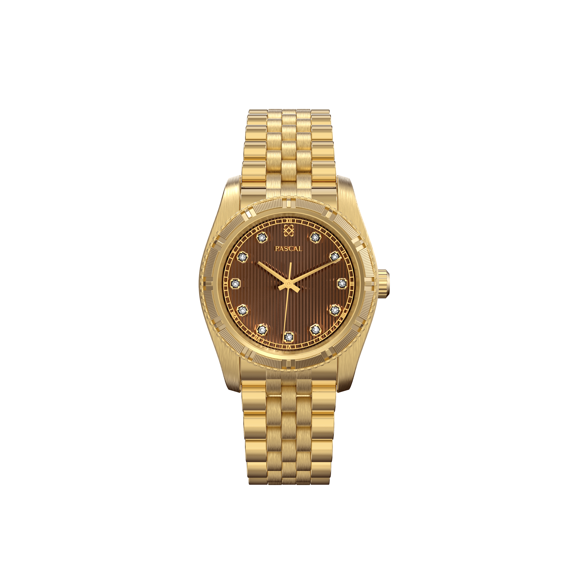 Emerald Cut Gemstone Hoop Charm | PASCAL