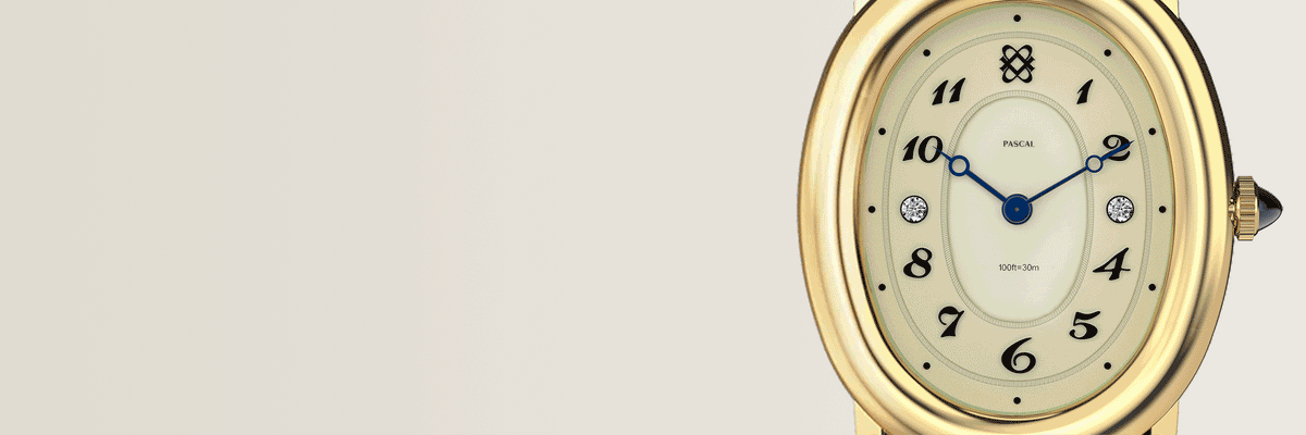 Oval Diamond Watches | PASCAL