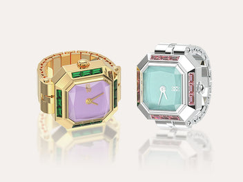 Baroque & Sofia Prism Watch Rings | PASCAL