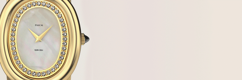 Oval Diamond Watches | PASCAL