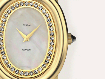 Oval Diamond Watches | PASCAL