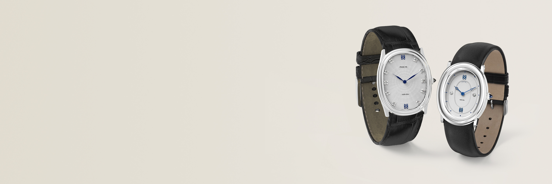 Oval Diamond Watches | PASCAL