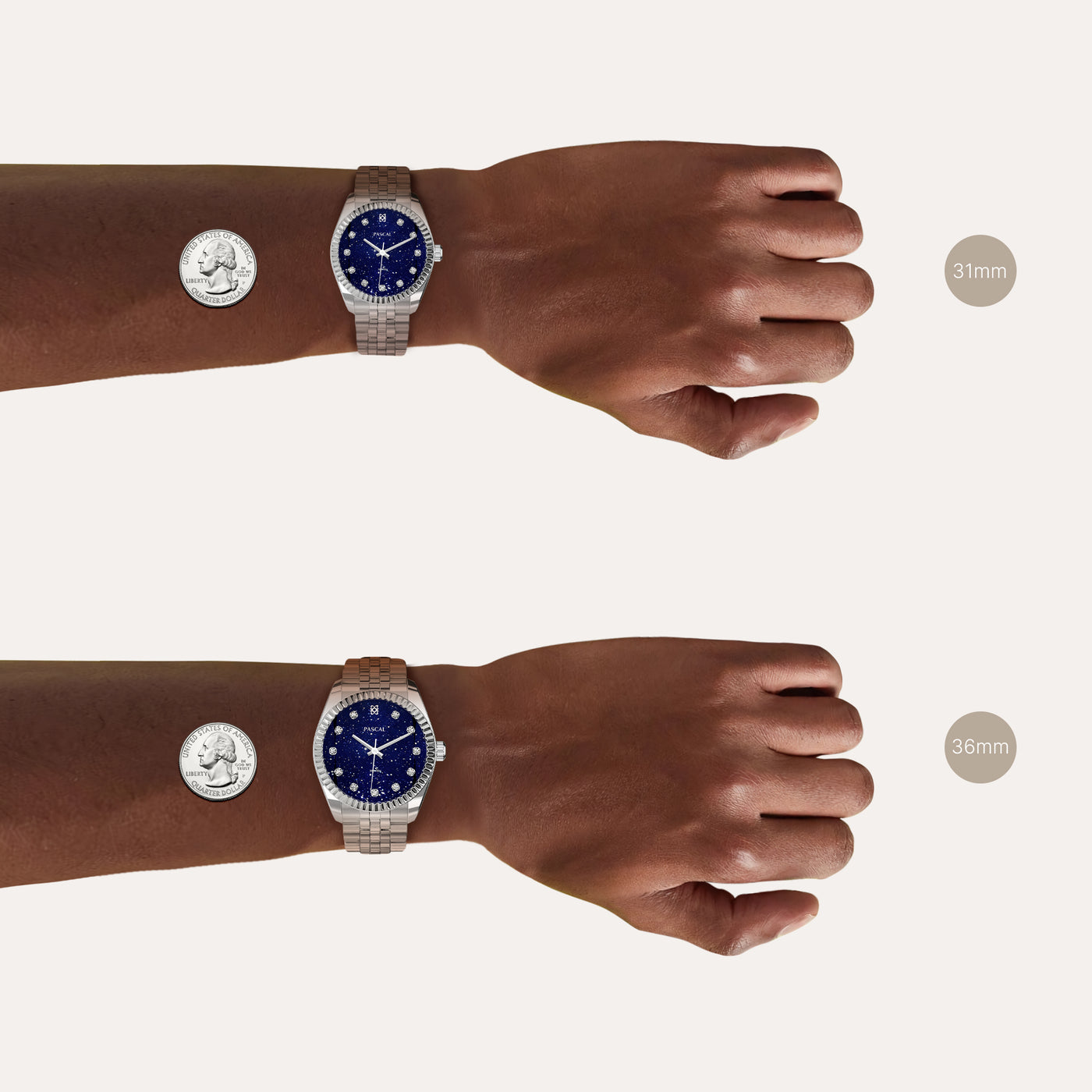 PASCAL | TIMELESS CLASSIC DIAMOND WATCH