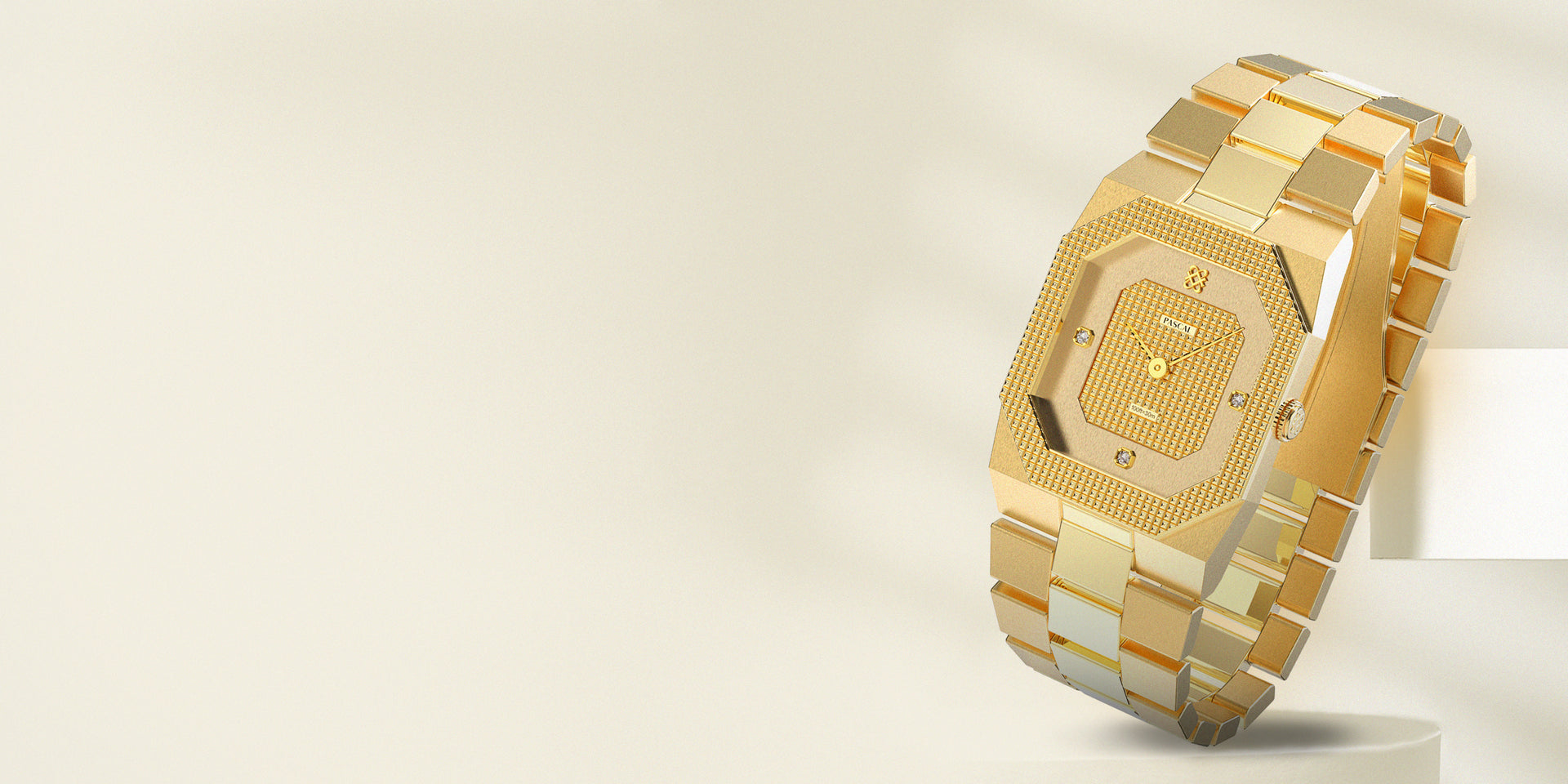 Octagonal Watches: Diamond | PASCAL