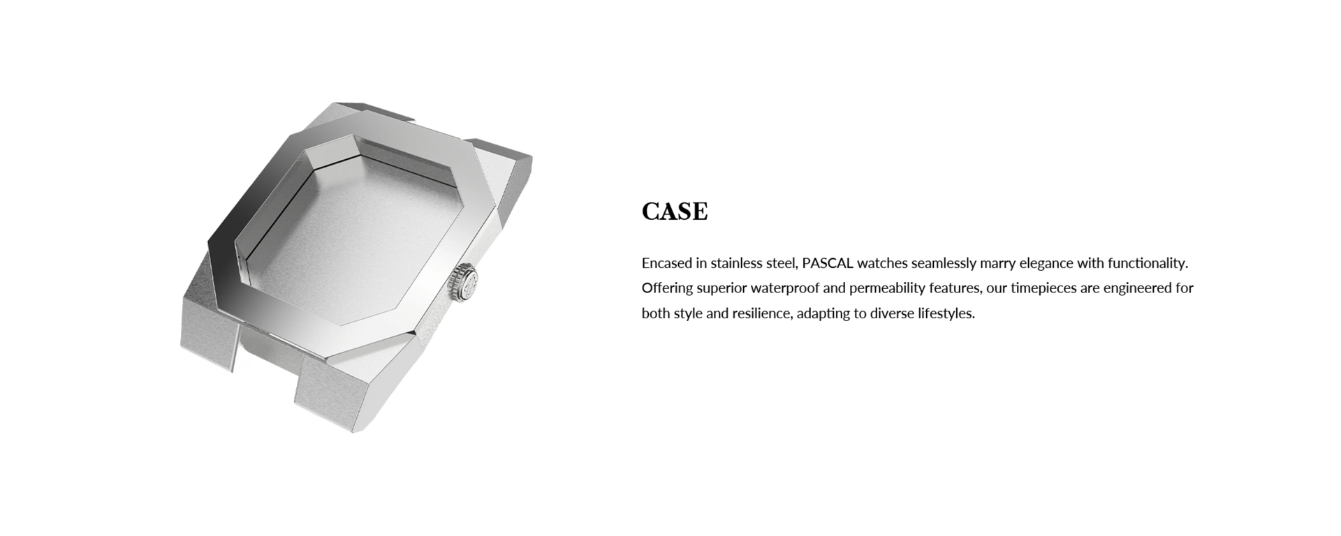 Octagonal Watches: Diamond | PASCAL