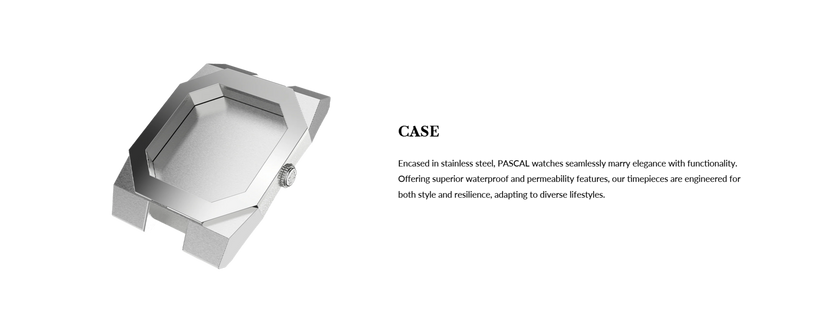 Octagonal Watches: Diamond | PASCAL
