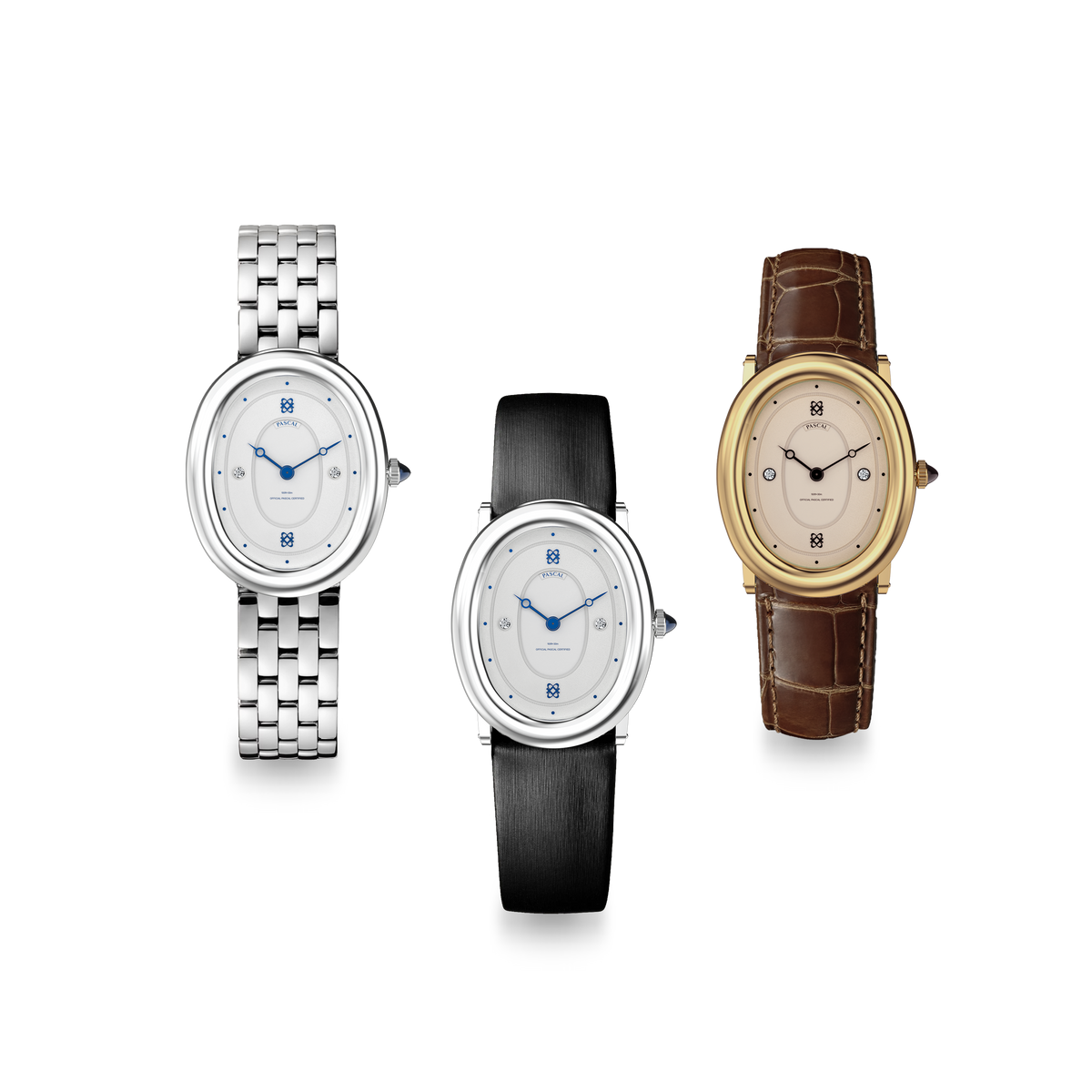 PASCAL | OVAL BUBBLE DIAMOND WATCH