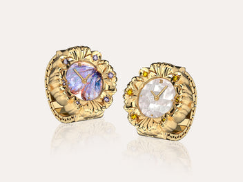 Baroque & Sofia Prism Watch Rings | PASCAL