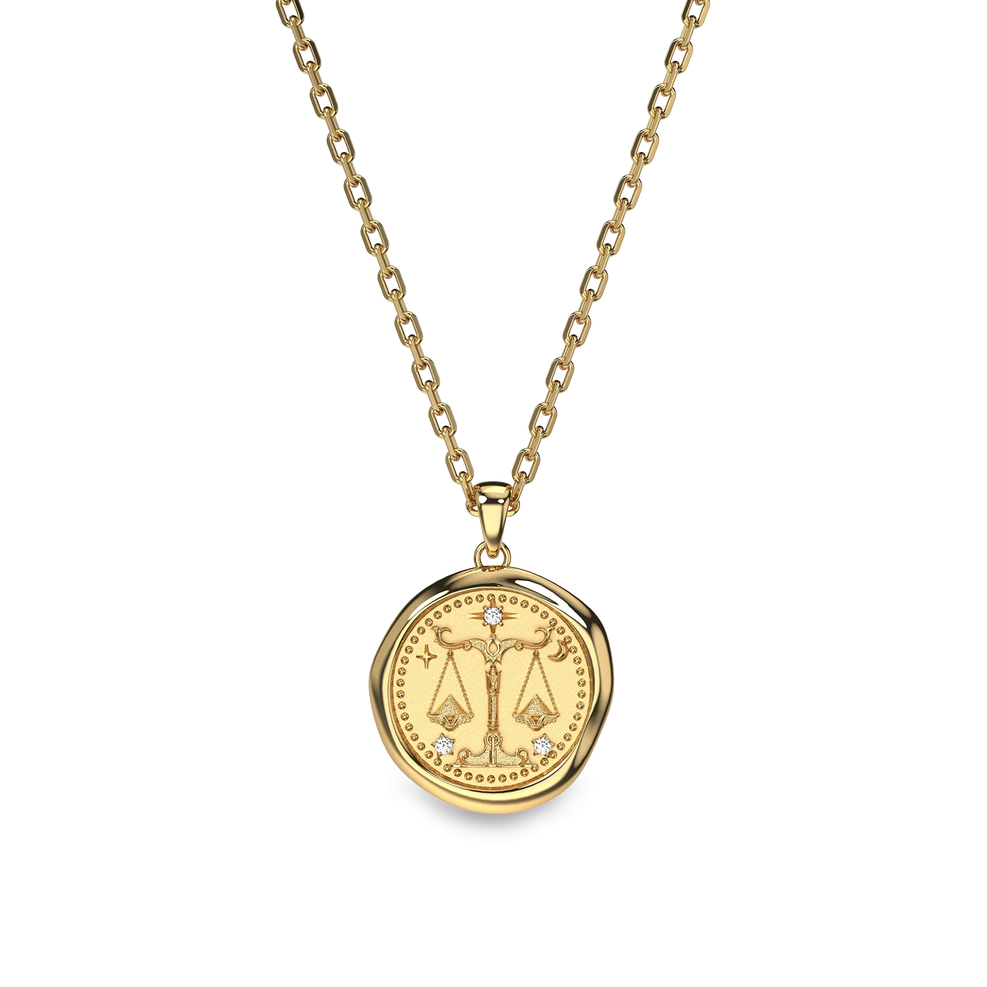 AstroSeal Libra Diamond Pendant | PASCAL