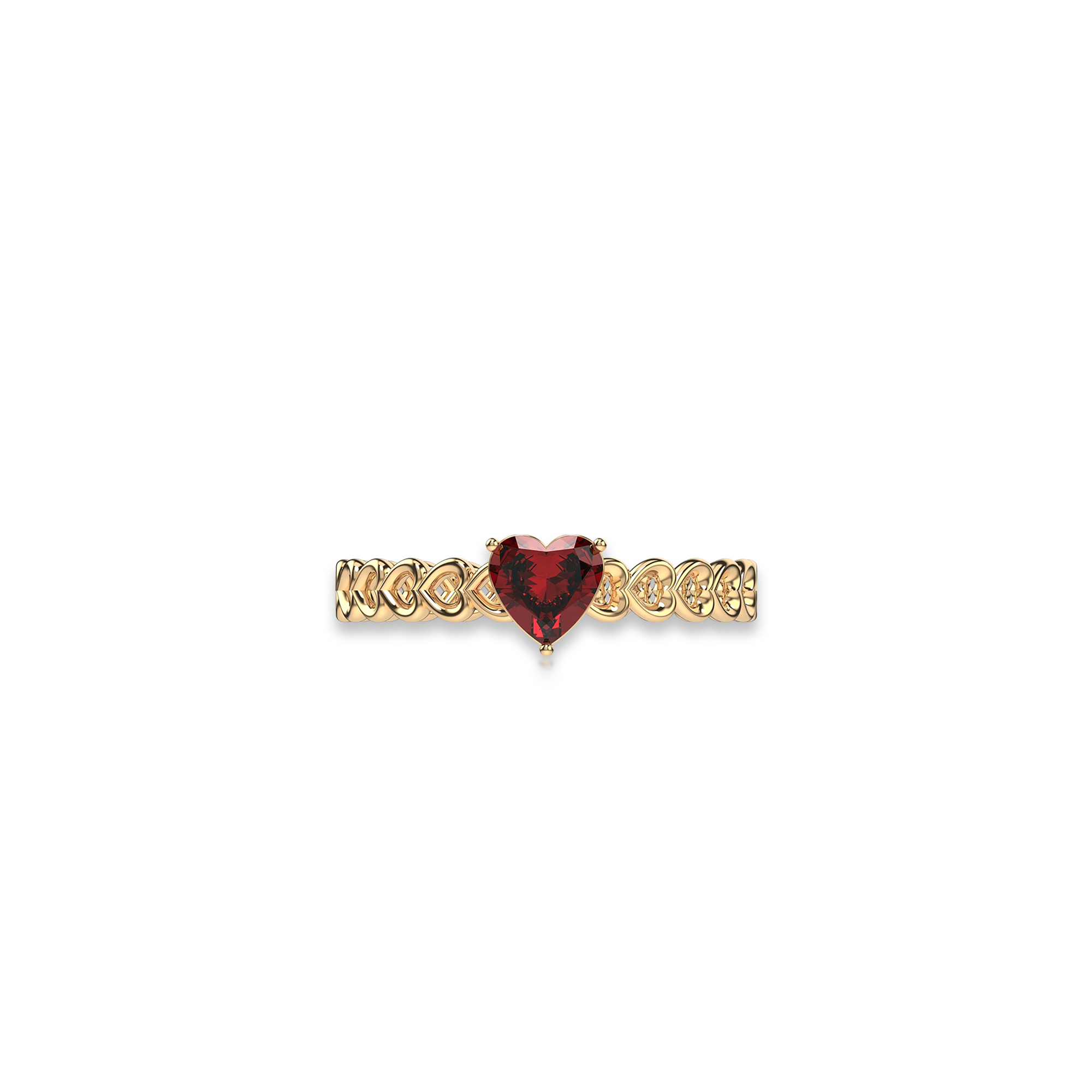 Heart Linked Promise Ring | PASCAL
