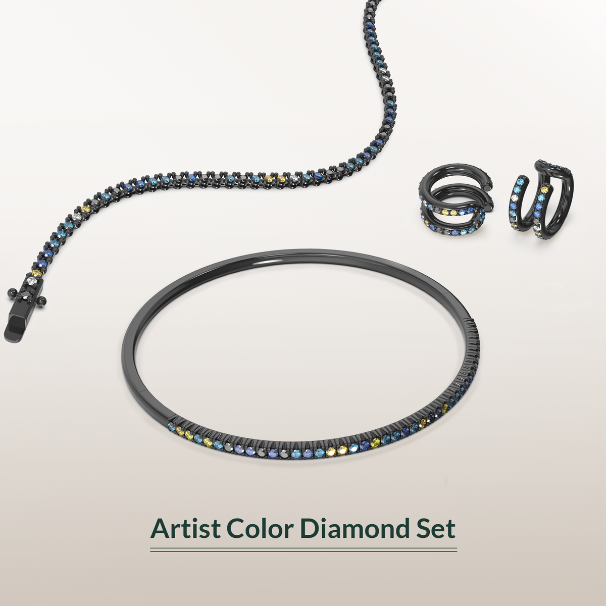 PASCAL | OVAL BUBBLE DIAMOND WATCH