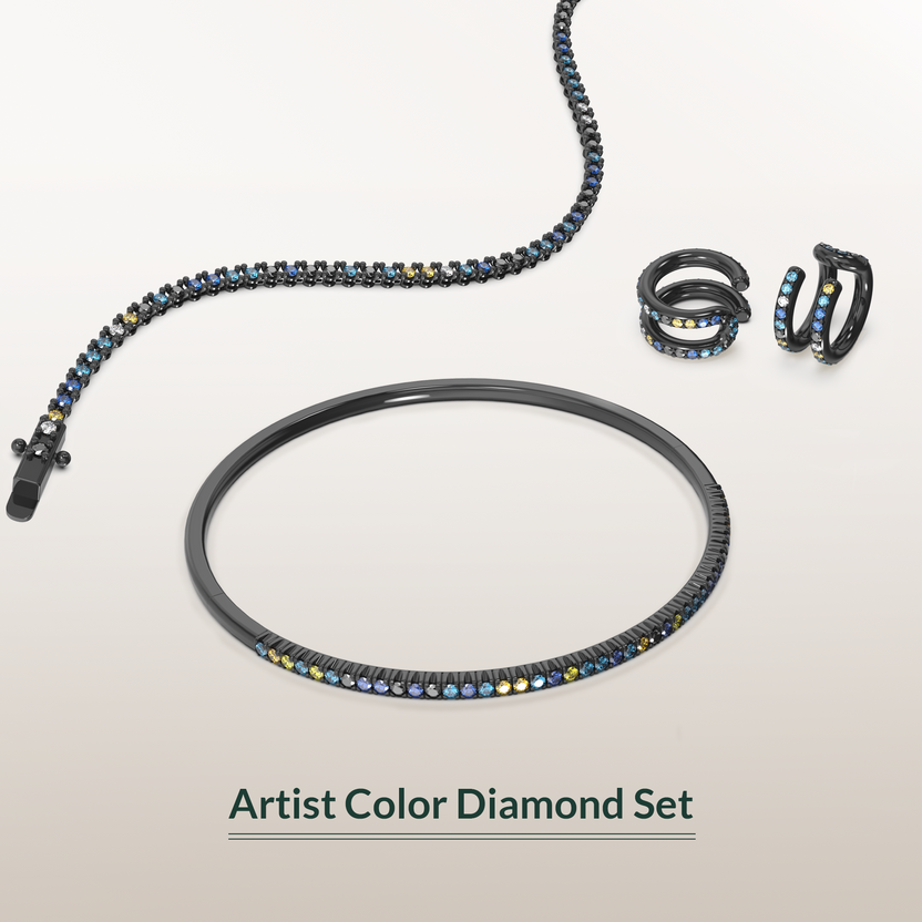 PASCAL | OVAL BUBBLE DIAMOND WATCH