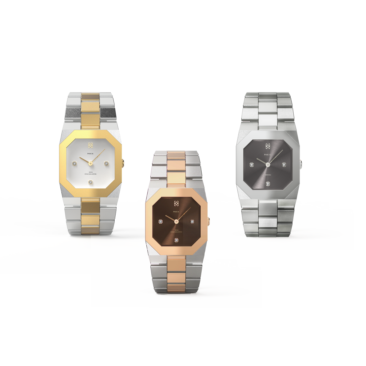 PASCAL | OCTAGONAL CLASSIC DIAMOND WATCH