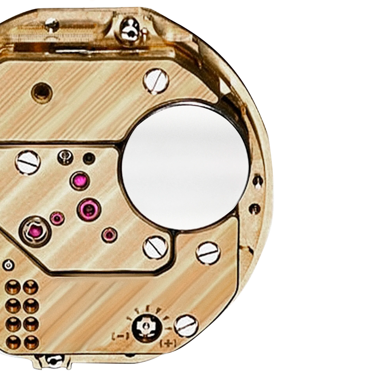 Octagonal Clou de Paris Diamond Watch | PASCAL