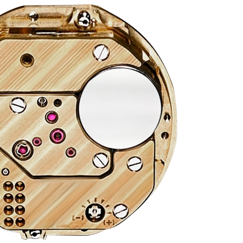 Octagonal Enamel Diamond Watch | PASCAL