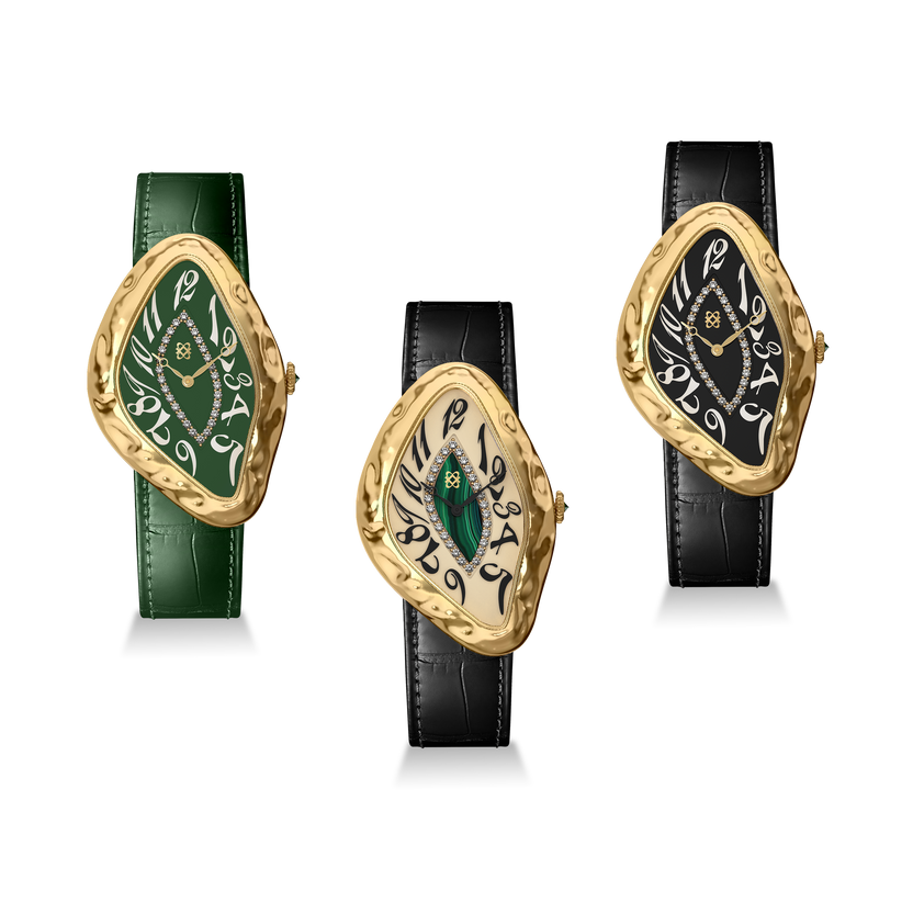 Paradoxe Salvador Dali Watch: Diamond Gilded Forest | PASCAL