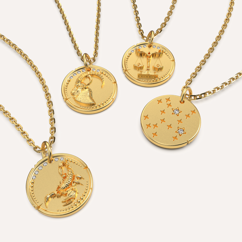 PASCAL | ZODIAC SYMBOL DIAMOND CHARM